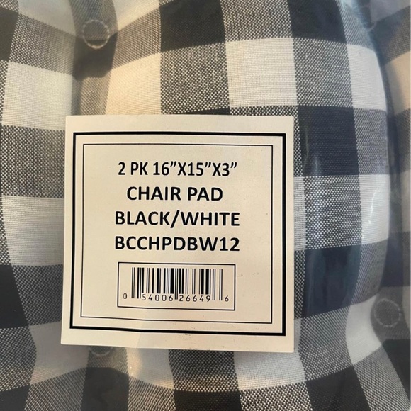 Accents | Chair Pads Country Checkerboard | Poshmark